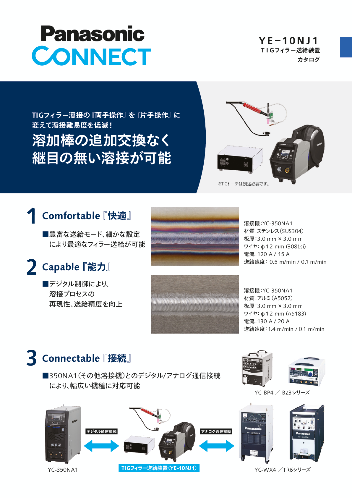 ダウンロード - TIG溶接機 TR6 - パナソニック コネクト